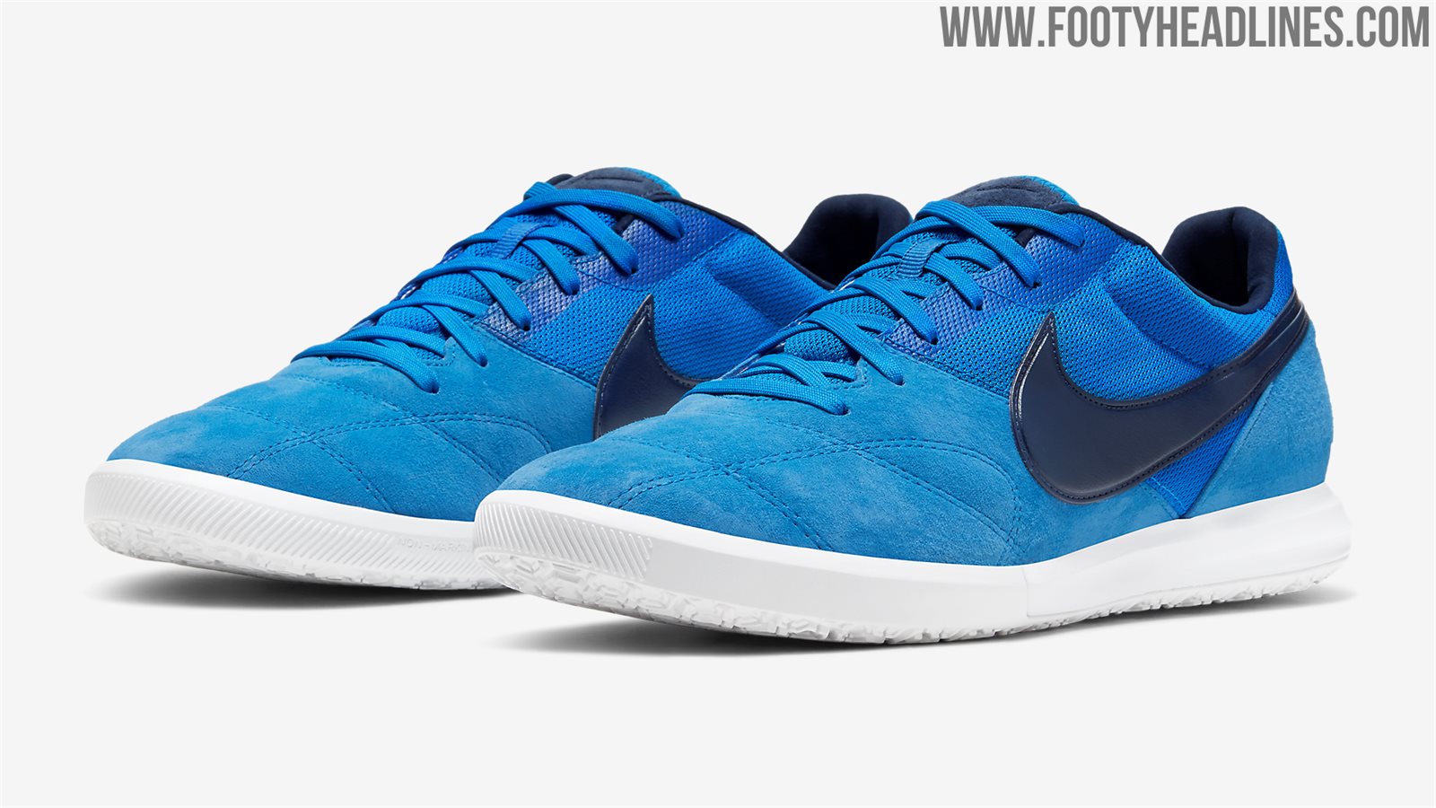 Blue / Navy Nike Premier II Sala 'Skycourt' Boots Released - Footy ...
