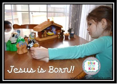 Bible Fun For Kids: J is for Jesus is Born!