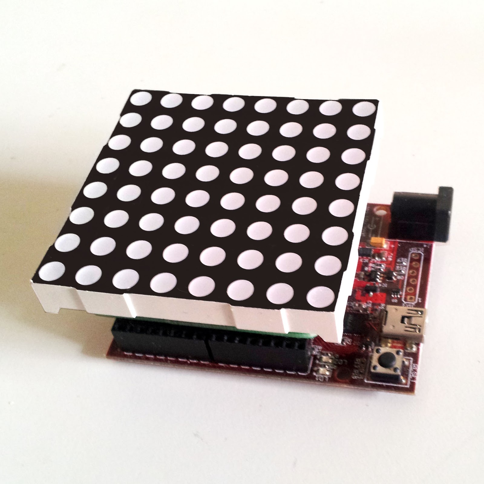 jolliFactory: Mount Bi-color LED Matrix Driver Module onto Arduino ... jolliFactory: Mount Bi-color LED Matrix Driver Module onto Arduino ...