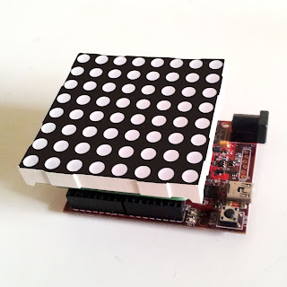 jolliFactory: Mount Bi-color LED Matrix Driver Module onto Arduino ...