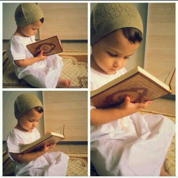 Very Beautiful and Cute Kids - Reciting Holy Quran
