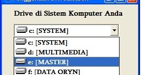 Perintah DriveListBox, DirListBox, FileListBox | Imron