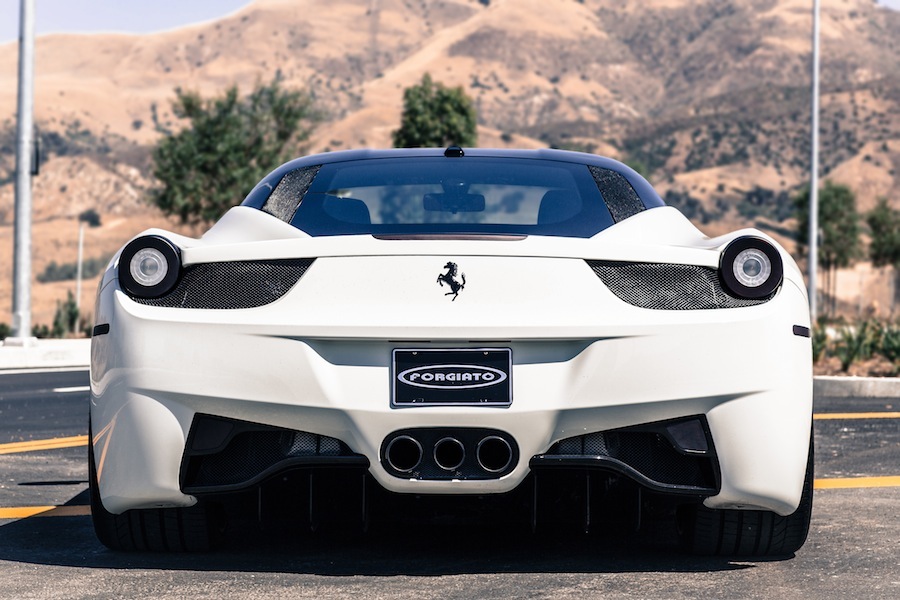 Pick of the Day: Ferrari 458 with Carbon fiber Forgiato Rims : ebeasts.com