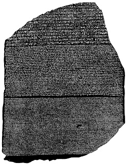 Amun-Ra Egyptology Blog: How the Rosetta Stone Works
