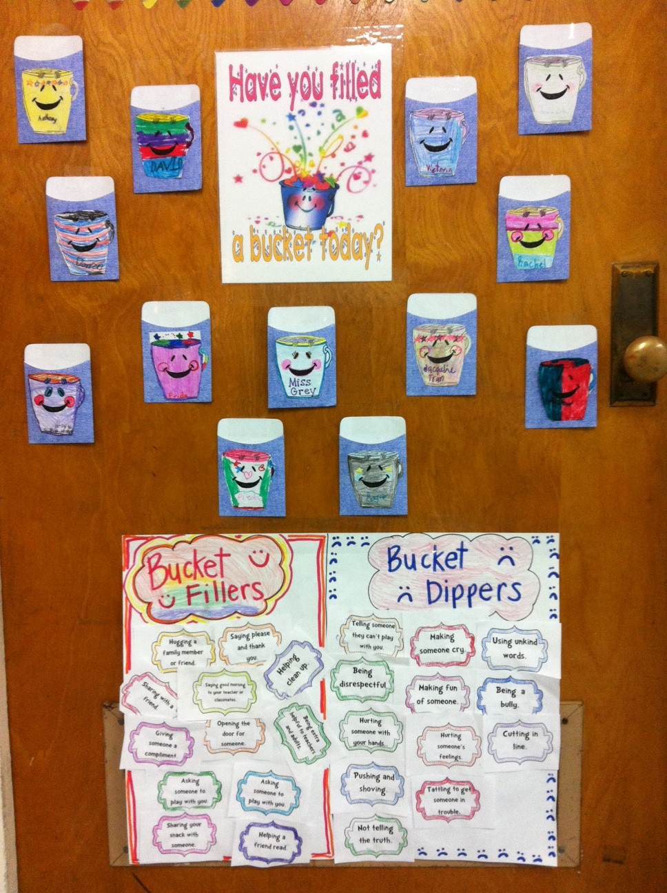 Miss Grey's Second Grade Classroom: We Are Bucket Fillers!