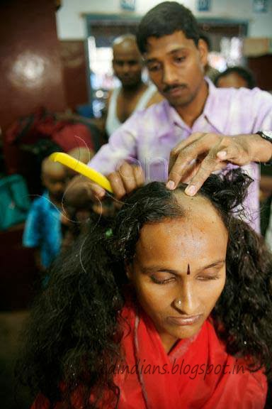 Head Shaved Indians: Indian Women Tonsure at the Temple