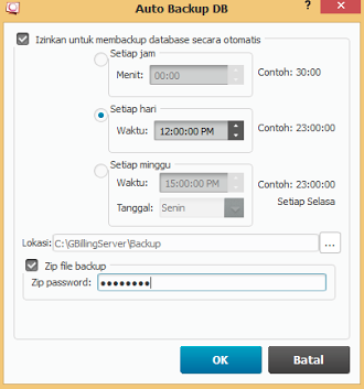 Cara Backup dan Restore Database Cyberindo Billing