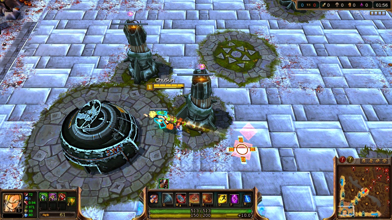 Map Căn Cứ Thép Tuyết Mùa Đông - Mods Skin Lien Minh - Mods Map Lien Minh