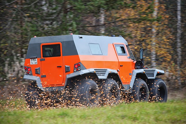 GreenDef: Avtoros Shaman 8×8 All-Terrain Vehicle