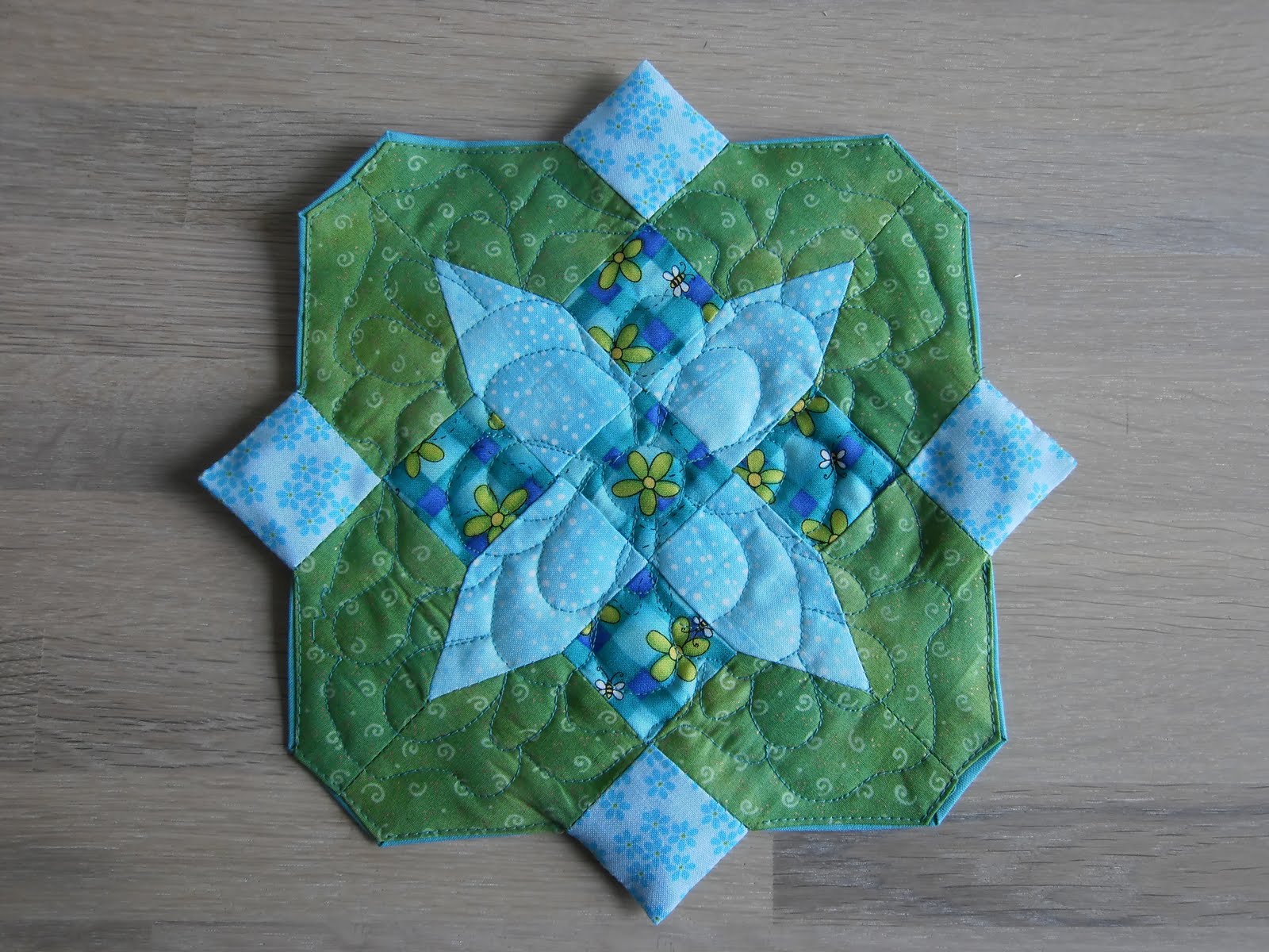 Patchwork-blomsten: Blandede "bolsjer"