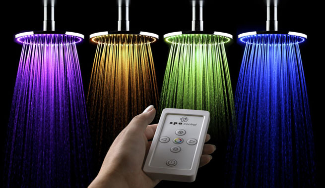 Visión Interiorista: Una ducha de color