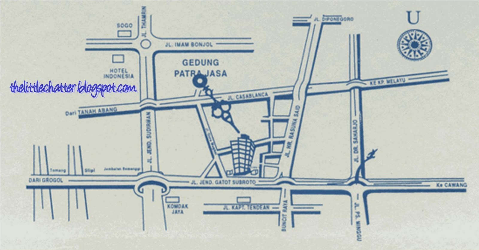 The Little Chatter: Patra Jasa Map