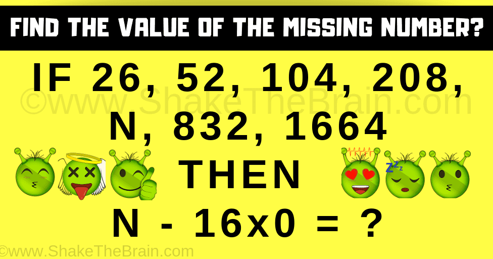 Number Game Question: Missing Number Sequence Puzzle