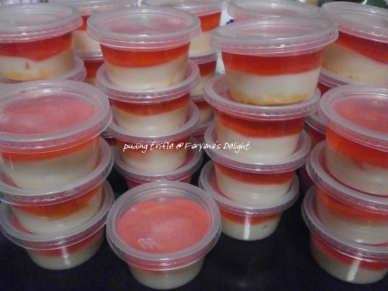 Faryana's Delight n Dessert: Puding Trifle