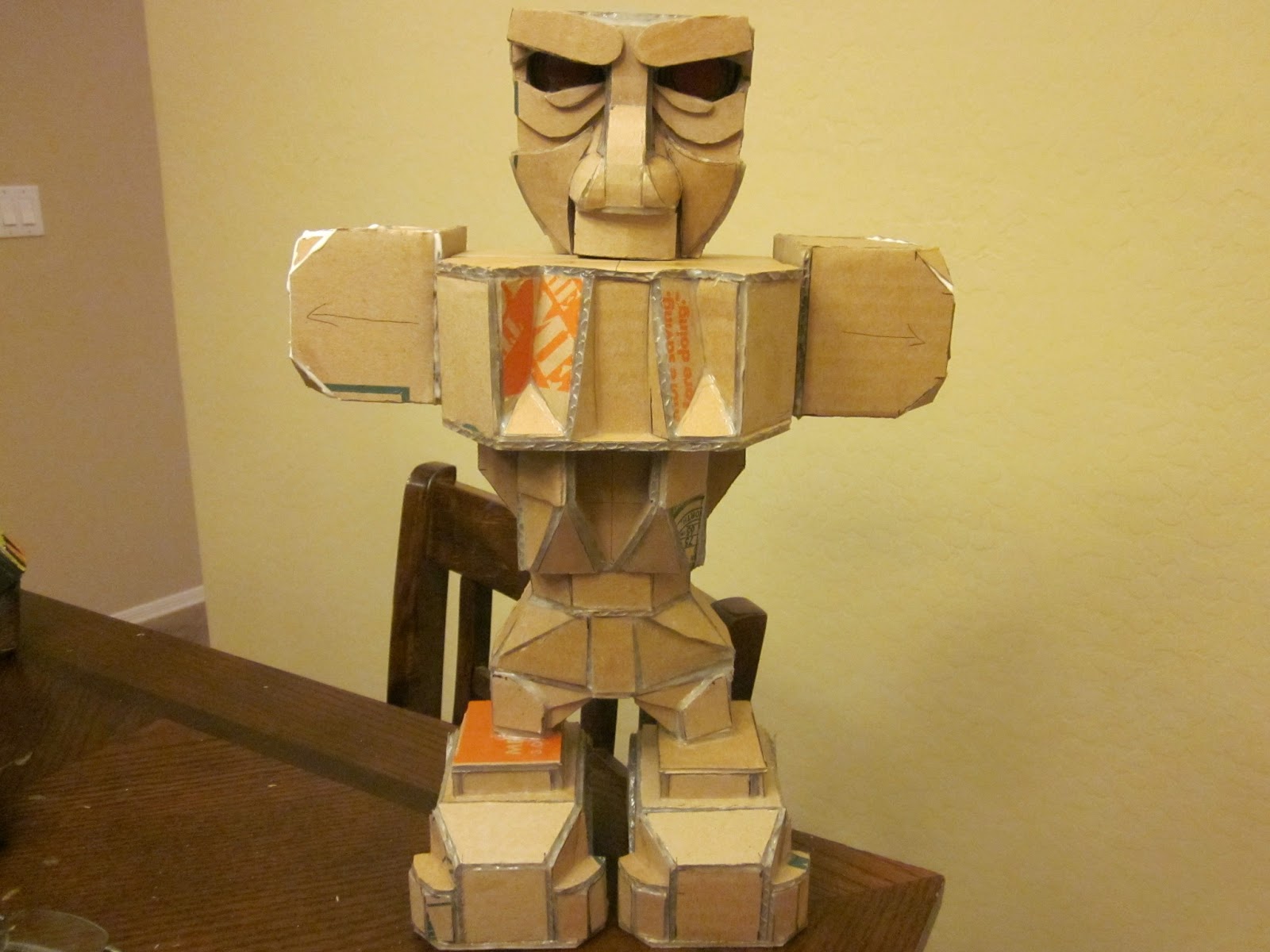 Artist Aaron M Childs: Cardboard Shoulder Joints