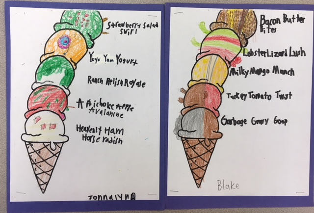 Third Grade's a Charm: Not-So-Yummy Ice Cream Alliterations