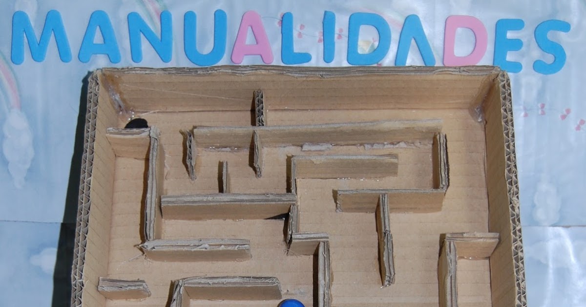 Laberintos Para Niños De Carton - Laberintos Niños