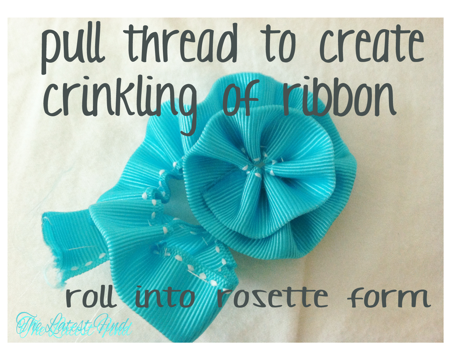 Tutorial...Ribbon Rosette