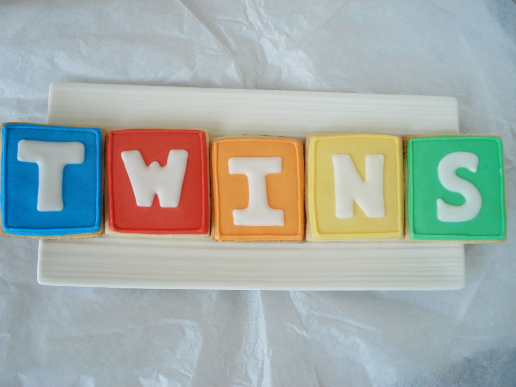Sweet Treats & Healthy Eats: It's Twins! Cookies