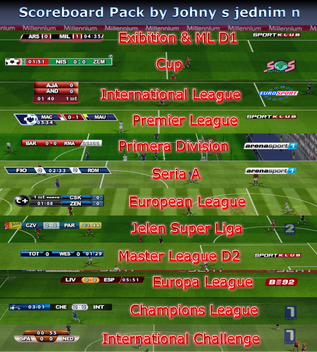 Scoreboard Pack by Johny - Pes6Imaster