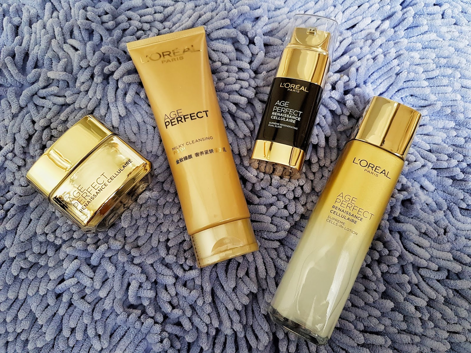 Review Of L'Oréal Paris Age Perfect And Revitalift Dermalift Skincare Range