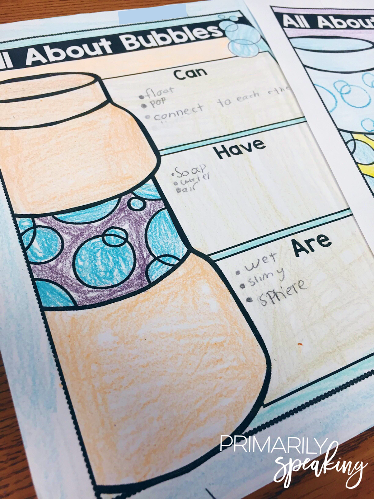 We Had a Bubble Fun Day!! | Primarily Speaking