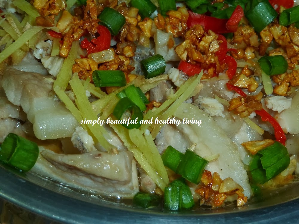 simply beautiful and healthy living: Steamed Pork Belly with Salted ...