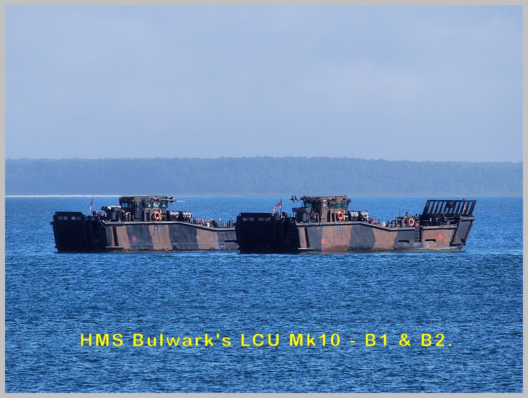 SETUBAL : Ships, Boats and Craft: HMS Bulwark landing craft LCU Mk10 ...