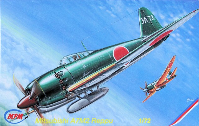 Airplanes in the skies + FAF history: Mitsubishi A7M