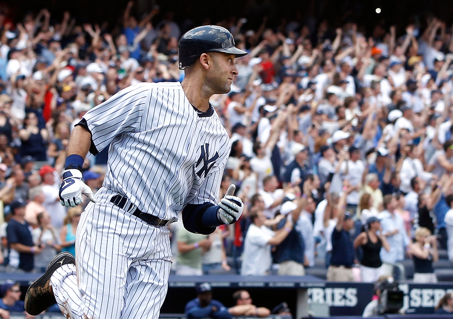 est100 一些攝影(some photos): Derek Jeter ( 3,000th hit ) 德瑞克·基特( 第3000支安打 )