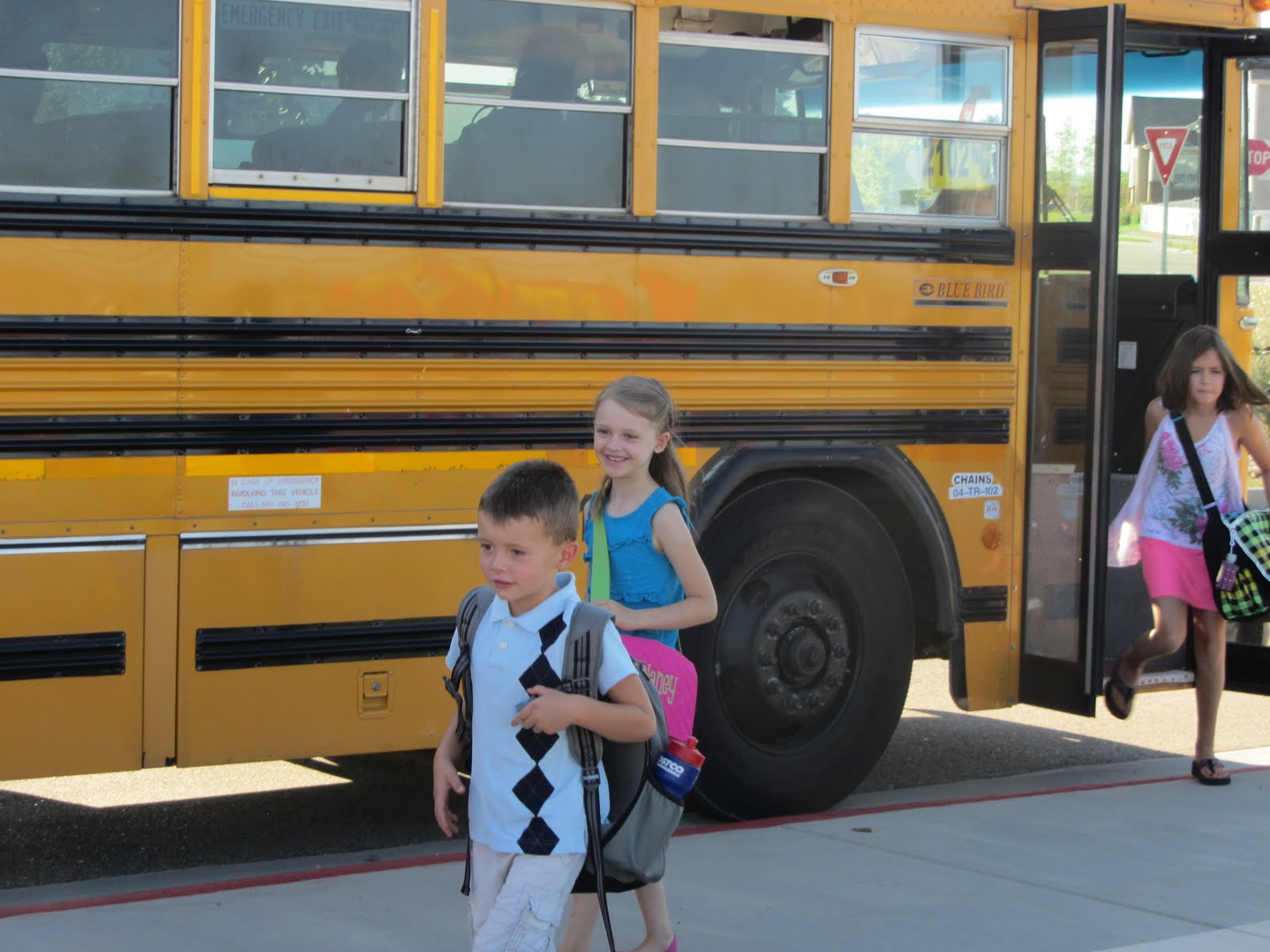 The Ewing Family: Lane's first day of Kindergarten!