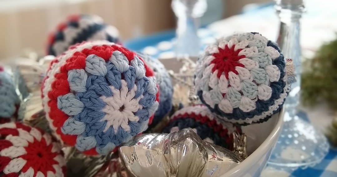 Apple Blossom Dreams: Crocheted Baubles