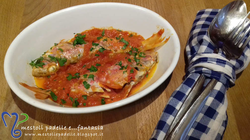Le ricette di Livio: triglie in guazzetto
