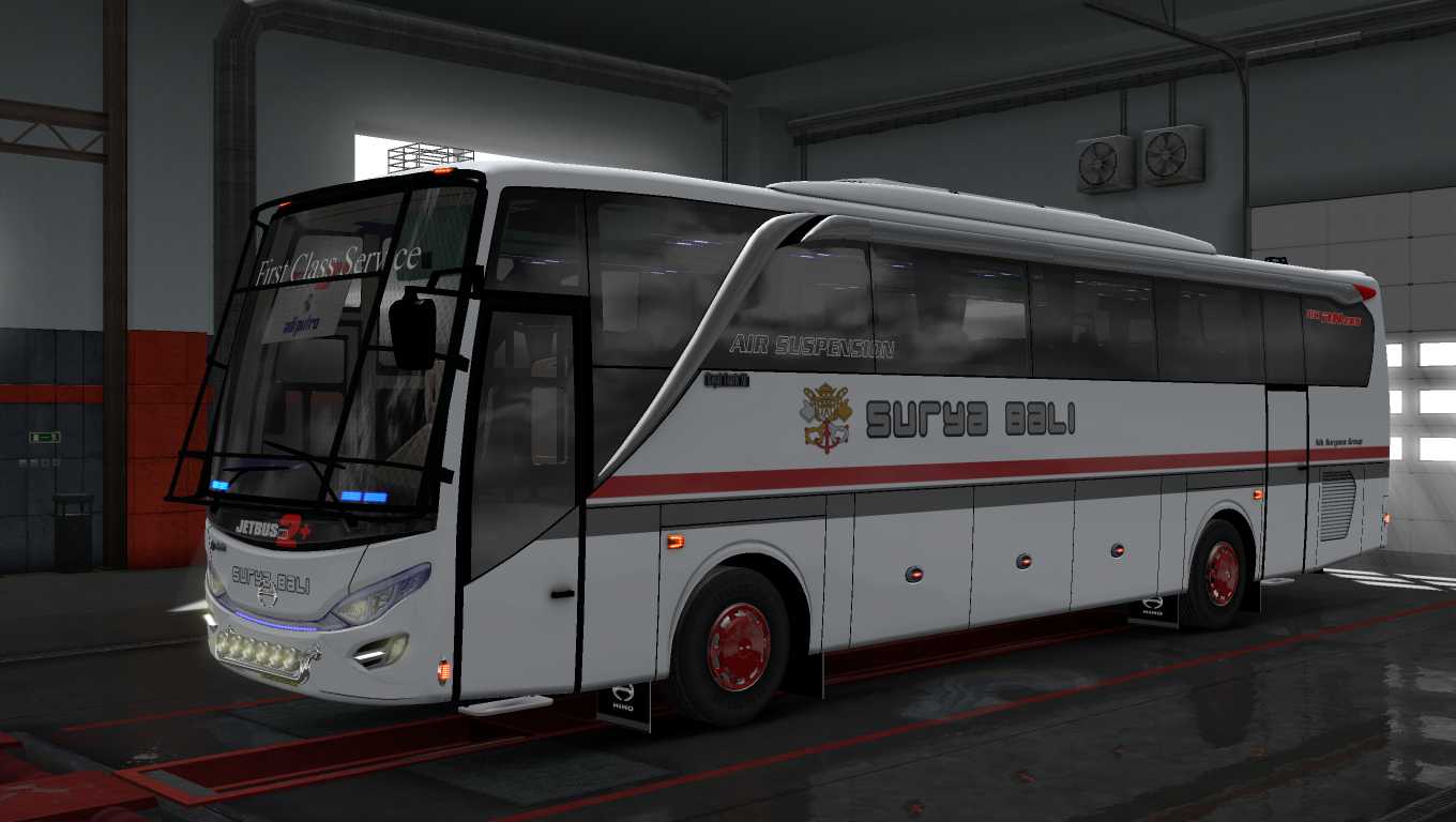 AdiPutro Jetbus2 setra EP3 MHusni ETS2 - Bus simulator indonesia