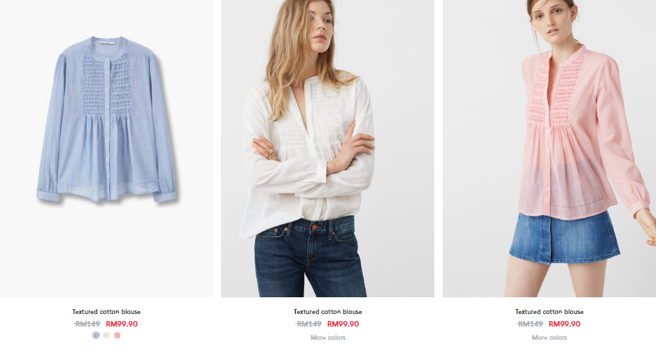 好康来了！MANGO服装大减价！折扣高达50%~~ - Leesharing