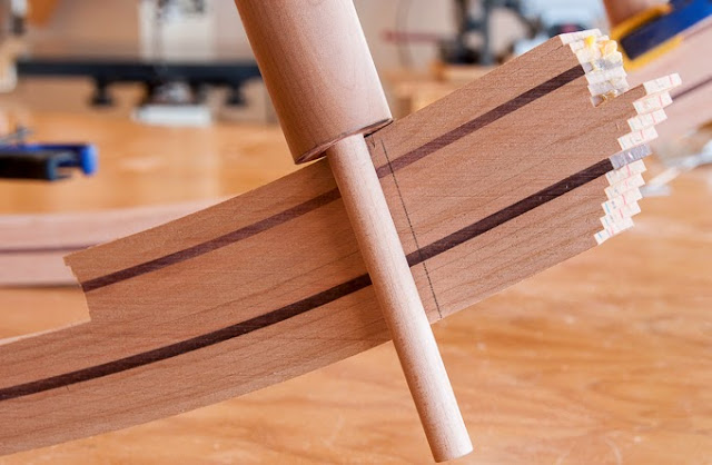 Projects & Related Things: Maloof Rocker - Installing the Rockers