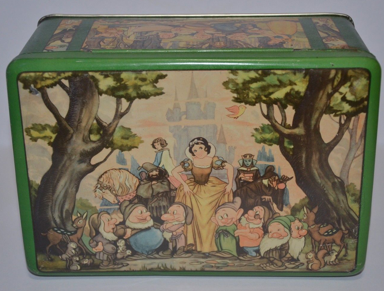 Filmic Light - Snow White Archive: 1938 English Snow White Biscuit Tin