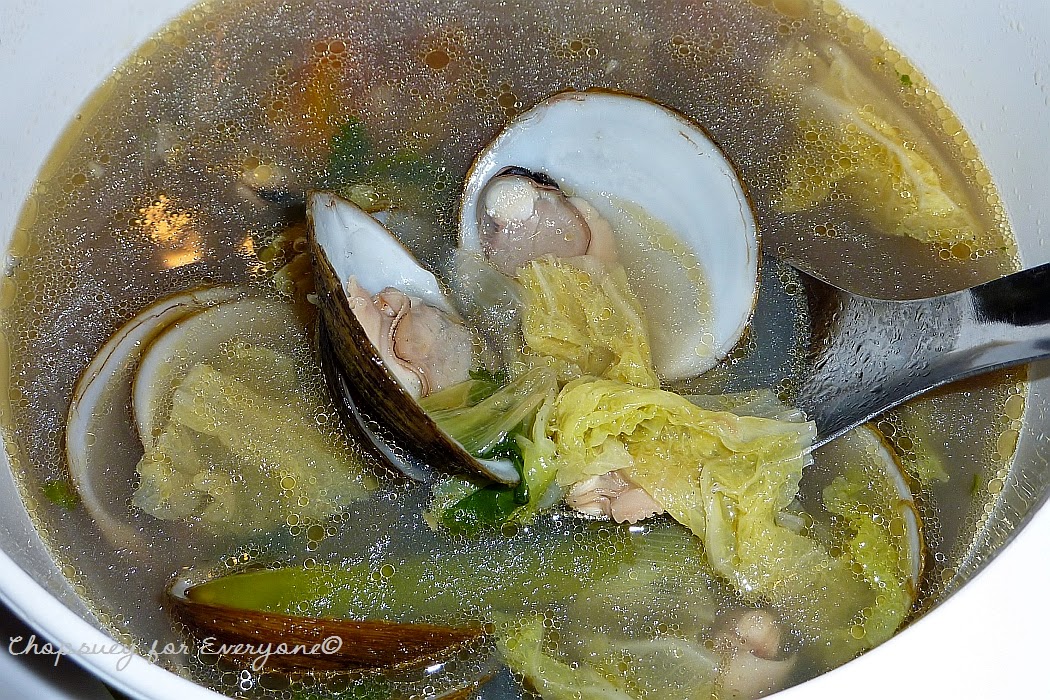 Chopsuey for Everyone: Tuway Shell Soup