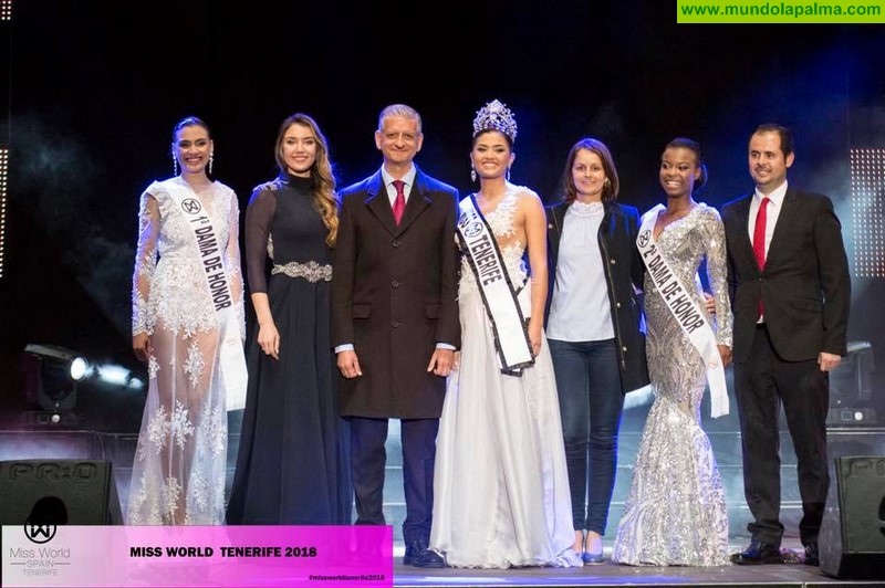 La Palmera Amelia Fuentes es proclamada Miss Mundo Tenerife 2018