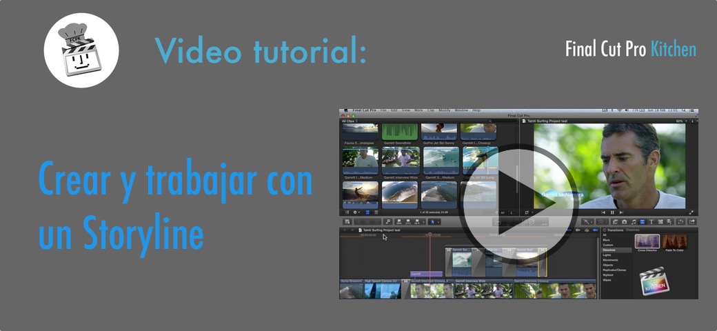 Final Cut Pro Kitchen: VÍDEO TUTORIALES