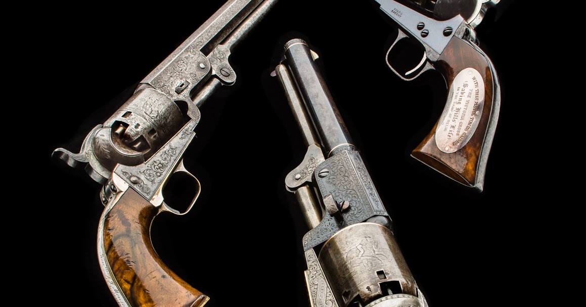 Cazador Mexicano: Un Trio de raros Revolveres Colt