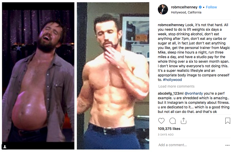 How To Have A Rocking Body In Hollywood by Rob McElhenney - # ...