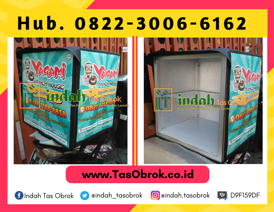 Jual Tas Obrok, Jual Tas Delivery Makanan, Jual Saddle Bag