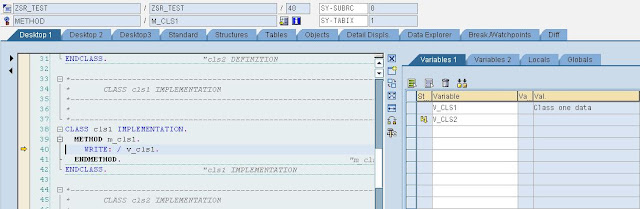 SAP ABAP 4 Tutorial: Instantiating a Class within another Class's ...