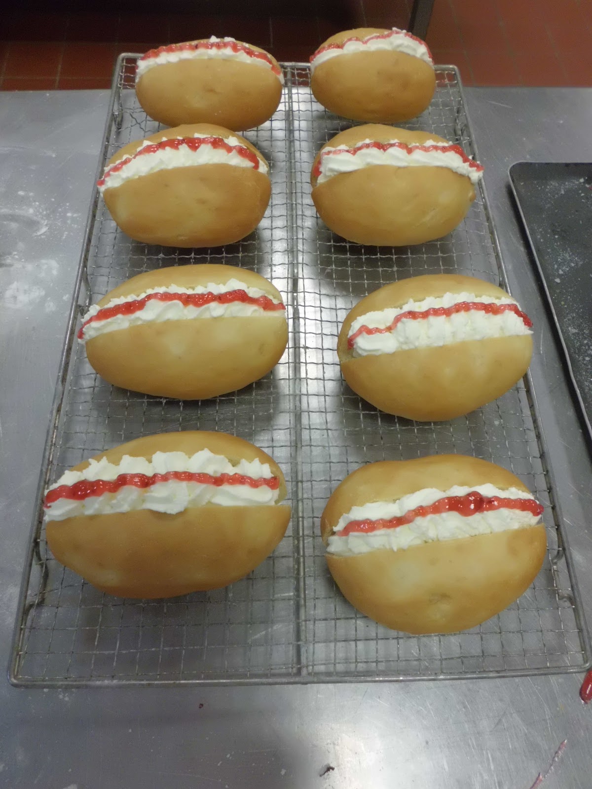 Dough Diaries: One dough, three breads: doughnuts, Devonshire splits ...