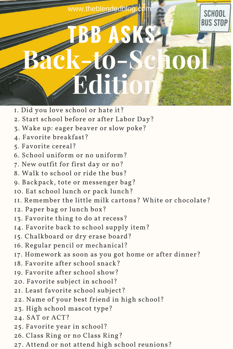 Hello Sunshiney Days: Back To School Edition