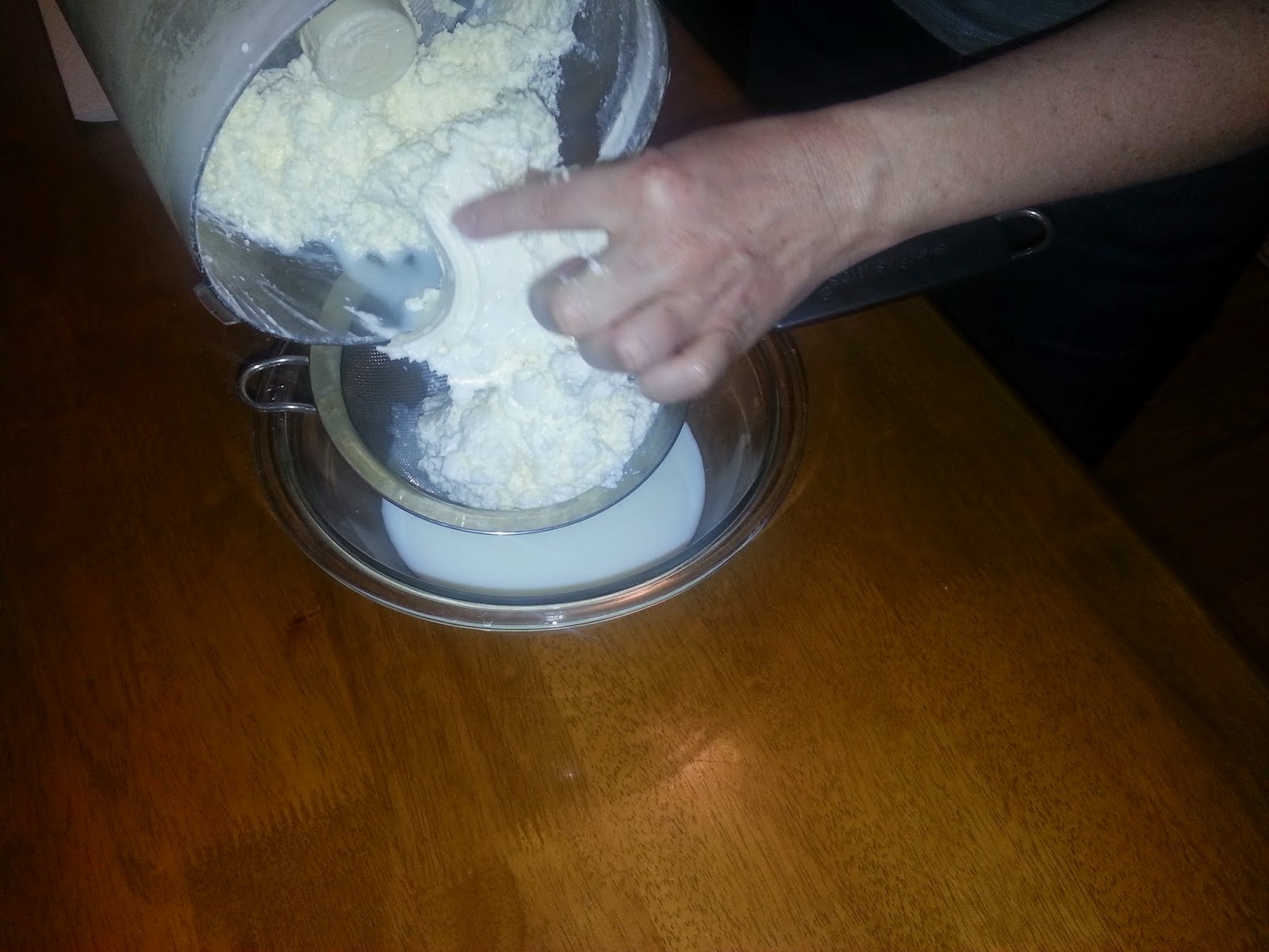 Doing SOMETHING Each Day...: Making Your Own Butter