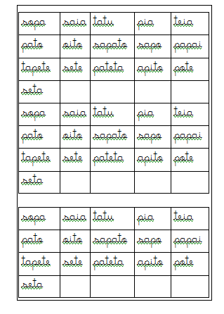 Professora Márcia Maria: atividades sa se si so su