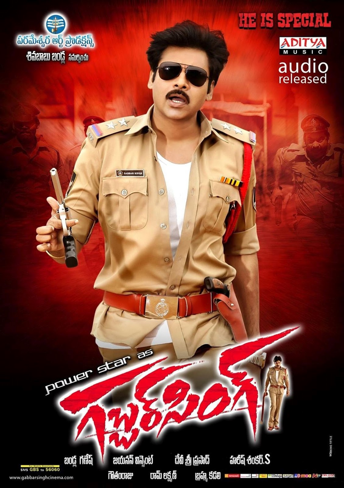 Gabbar Singh Movie Latest Posters - Wallwoods