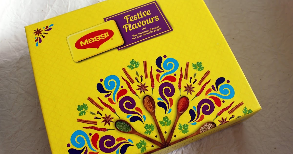 Unboxing Maggi Gift Box for Diwali 2017